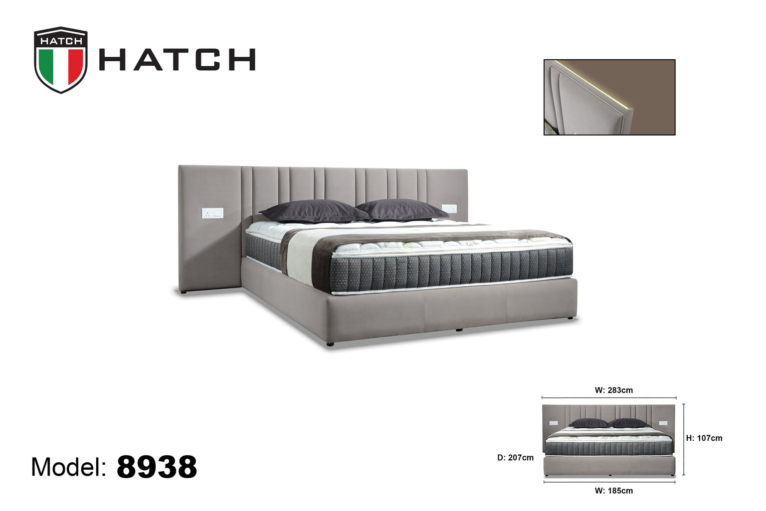 DYNAMITE BEDFRAME COLLECTION — Hatch Concept Store